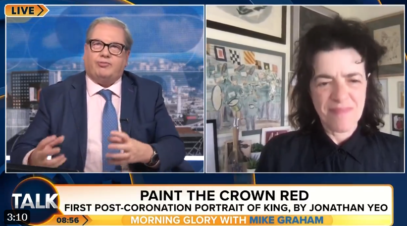 Art critic Estelle Lovatt says artist Jonathan Yeo mixed “traditional ...